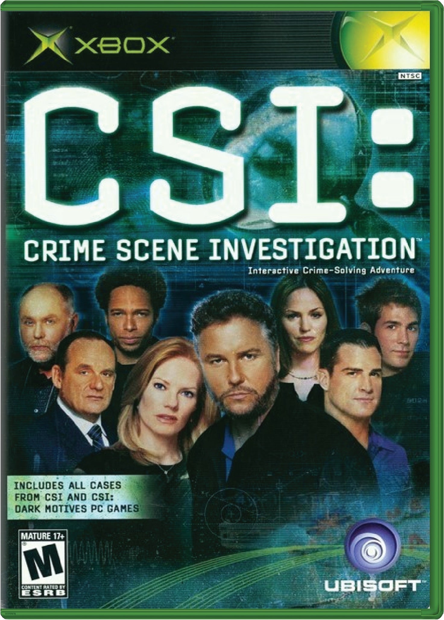 CSI Crime Scene Investigation for Microsoft Xbox | TVGC