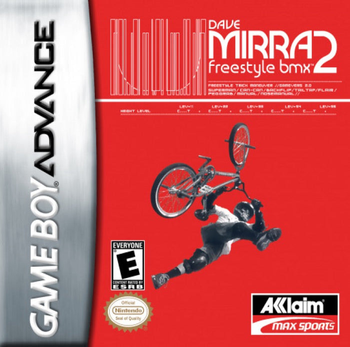 Dave Mirra Freestyle BMX 2 for Nintendo Game Boy Advance | TVGC