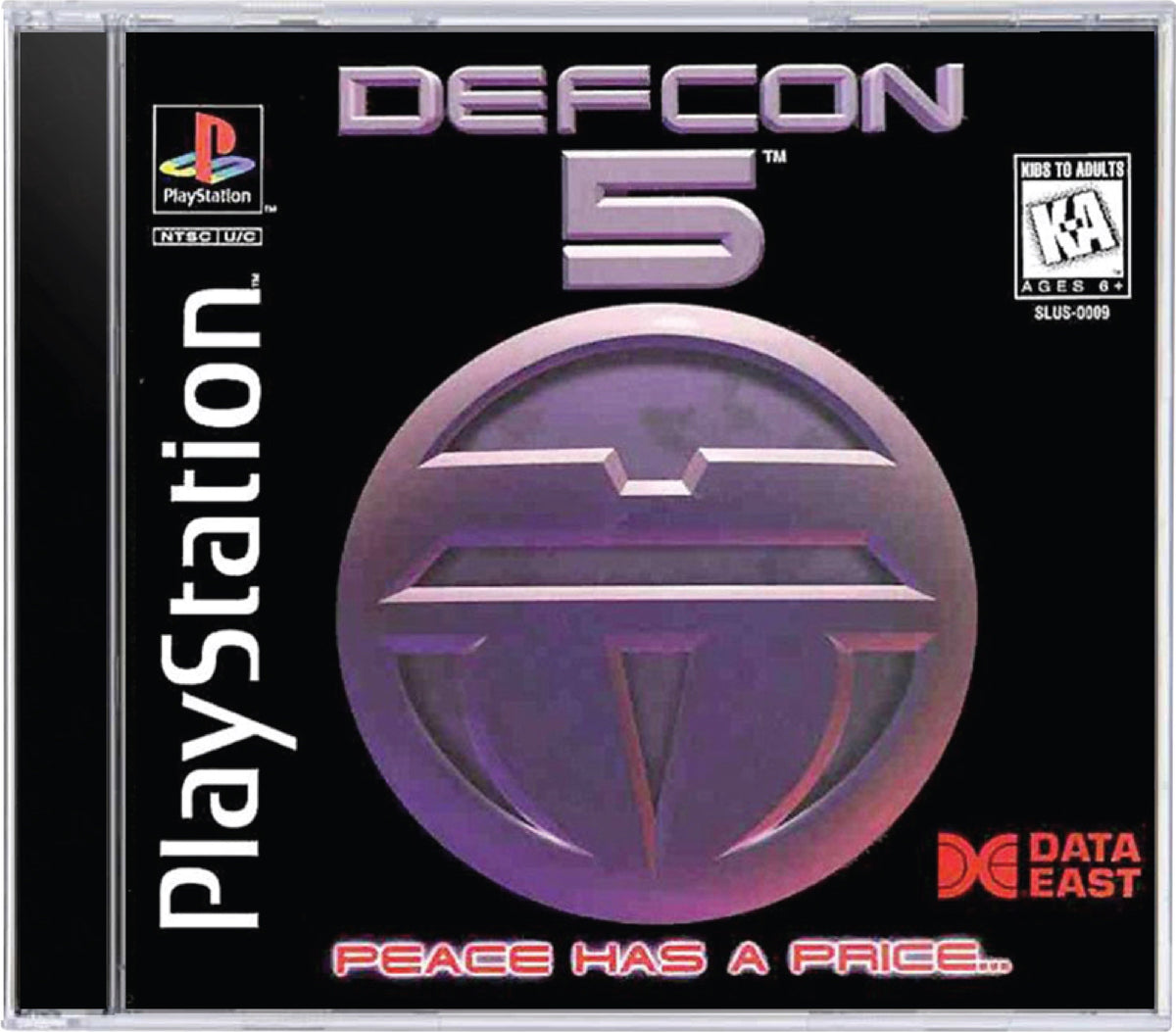 Defcon 5 for Sony PlayStation 1 (PS1) | TVGC