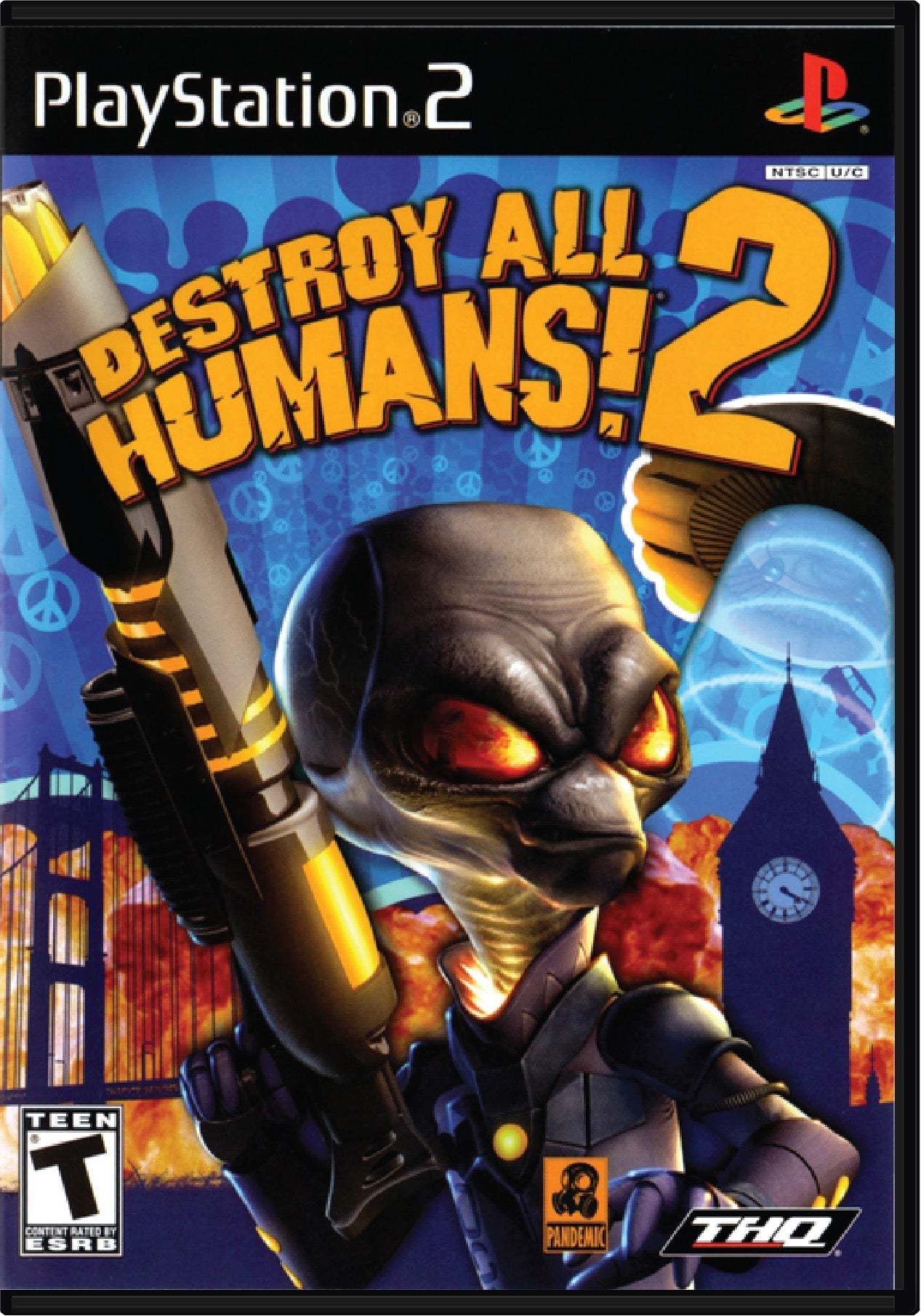 Destroy All Humans 2 for Sony PlayStation 2 (PS2) | TVGC
