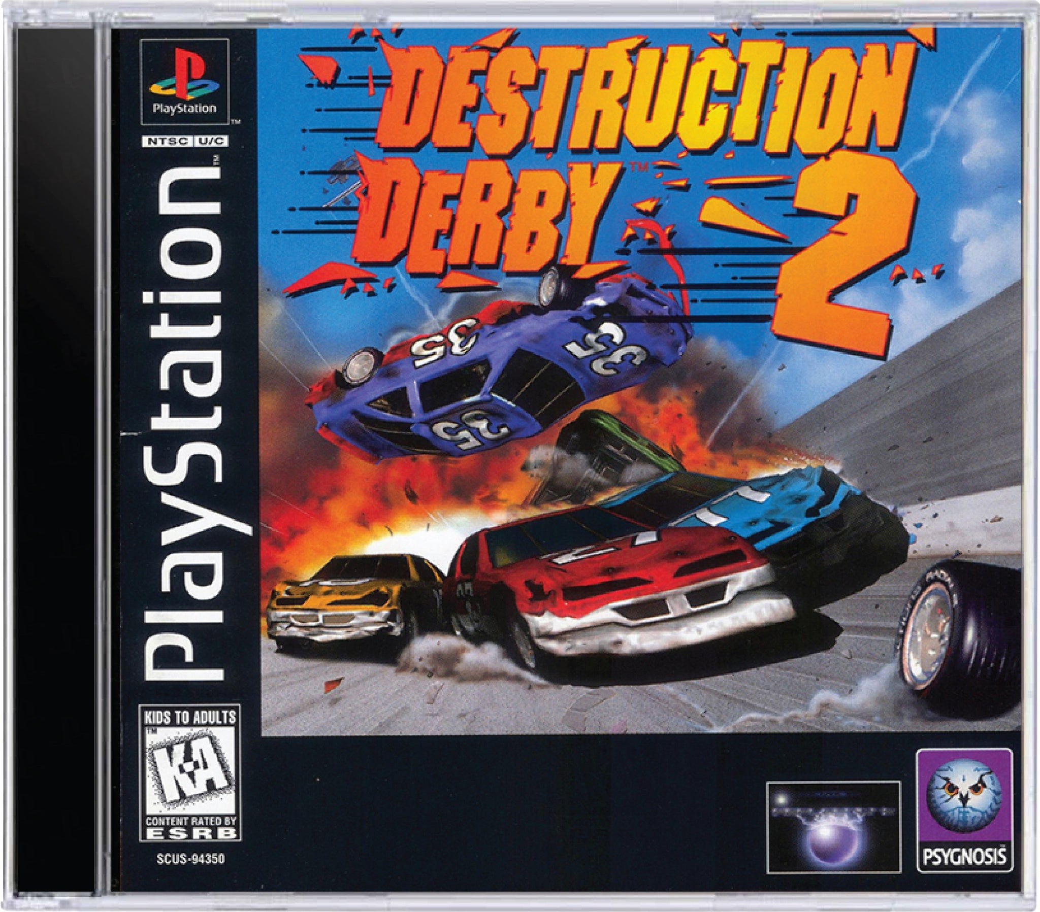 Destruction Derby 2 for Sony PlayStation 1 (PS1) | TVGC