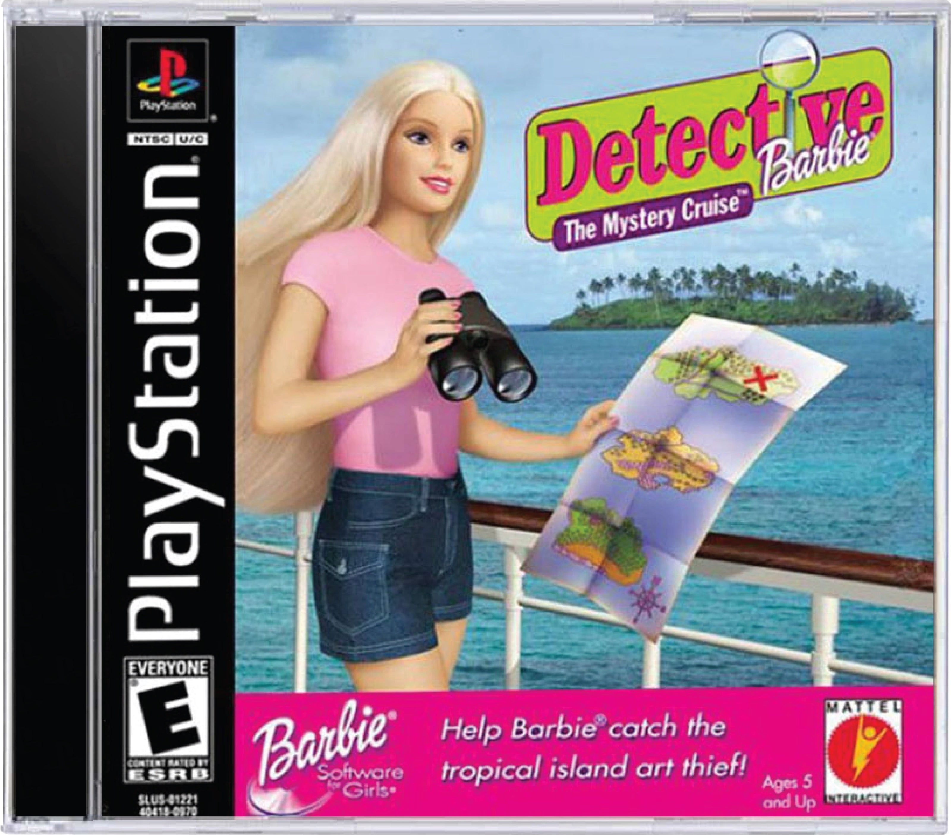 Detective Barbie The Mystery Cruise for Sony PlayStation 1 (PS1) | TVGC