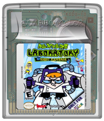 Dexter's Laboratory Robot Rampage for Nintendo Game Boy Color | TVGC