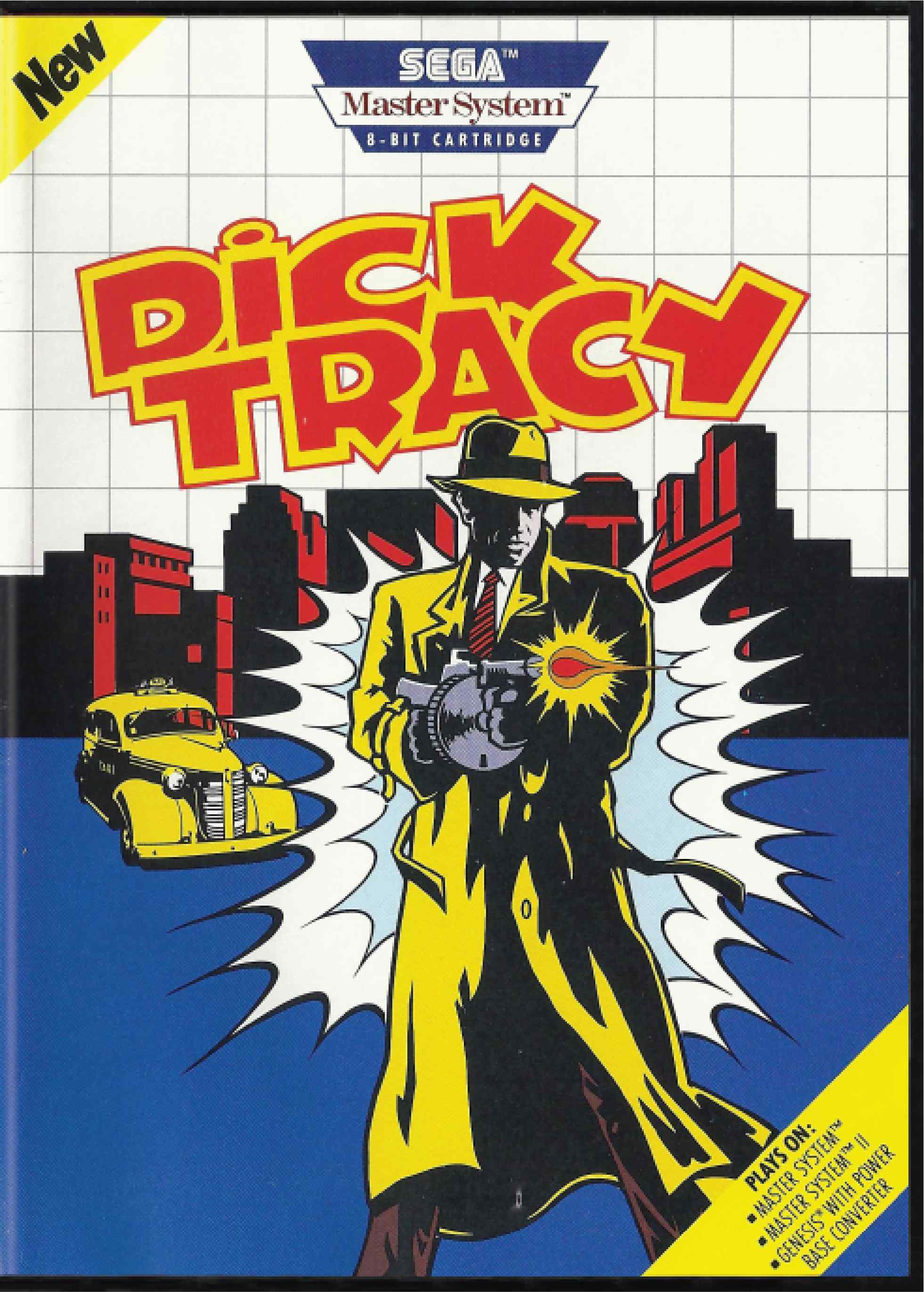 Dick Tracy for Sega Master System | TVGC