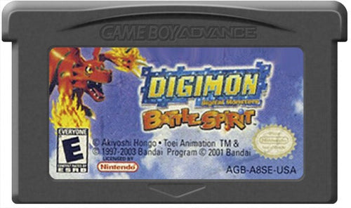 Digimon Battle Spirit for Nintendo Game Boy Advance | TVGC