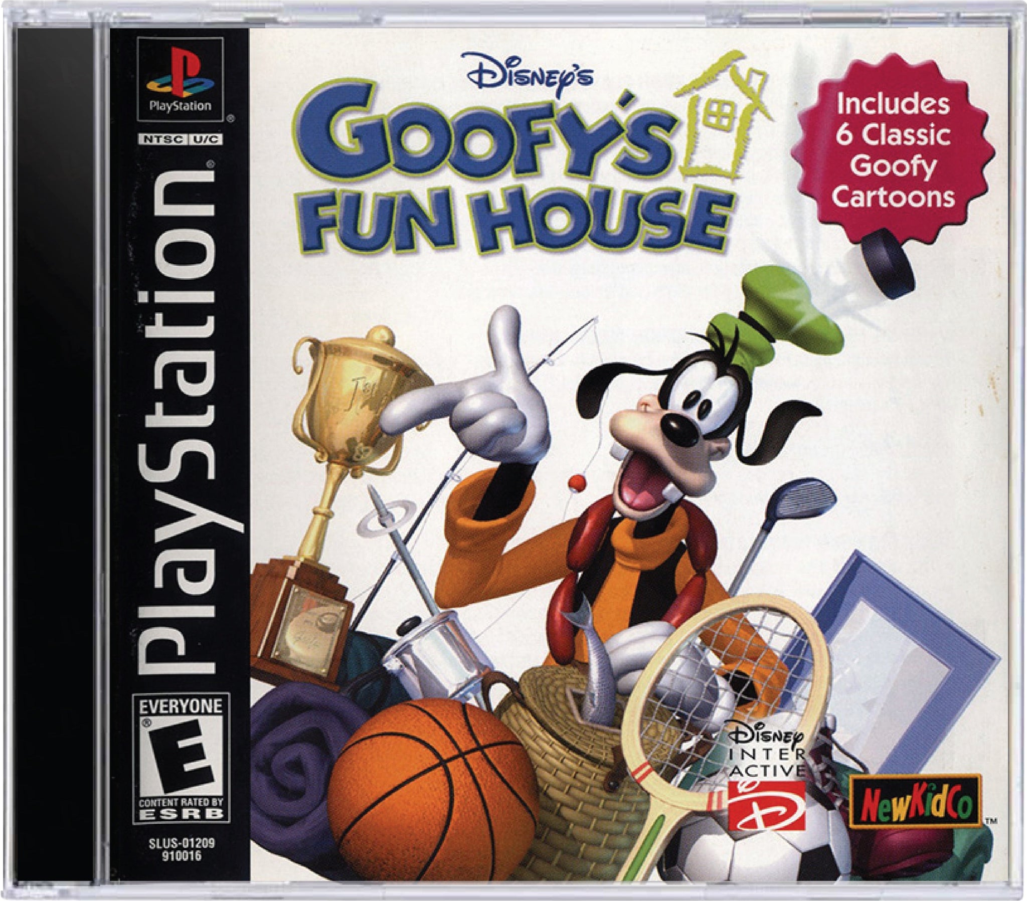 Disney's Goofy's Fun House for Sony PlayStation 1 (PS1) | TVGC
