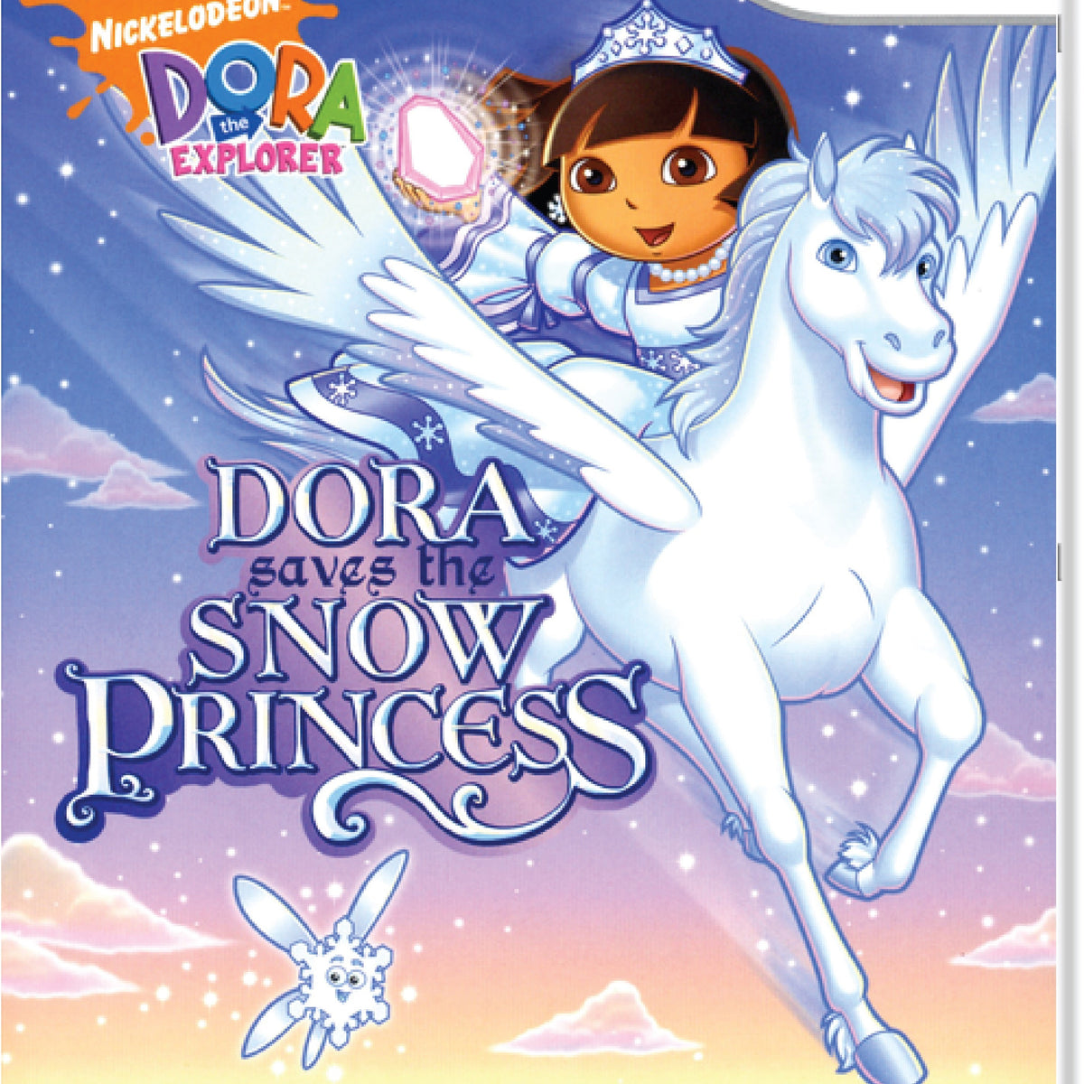 dora saves the snow princess coloring pages