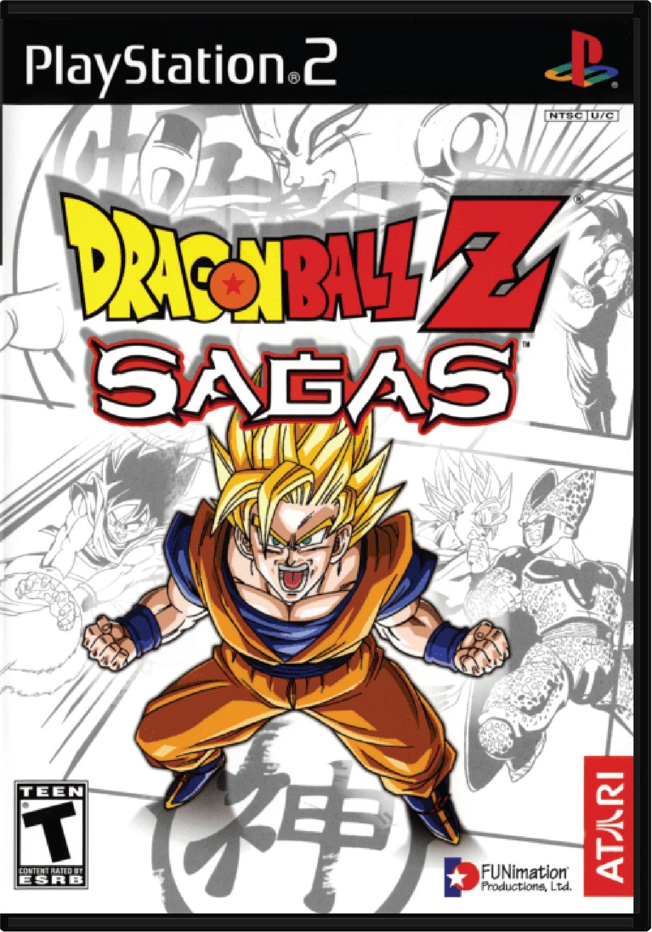 Dragon Ball Z Sagas for Sony PlayStation 2 (PS2) | TVGC