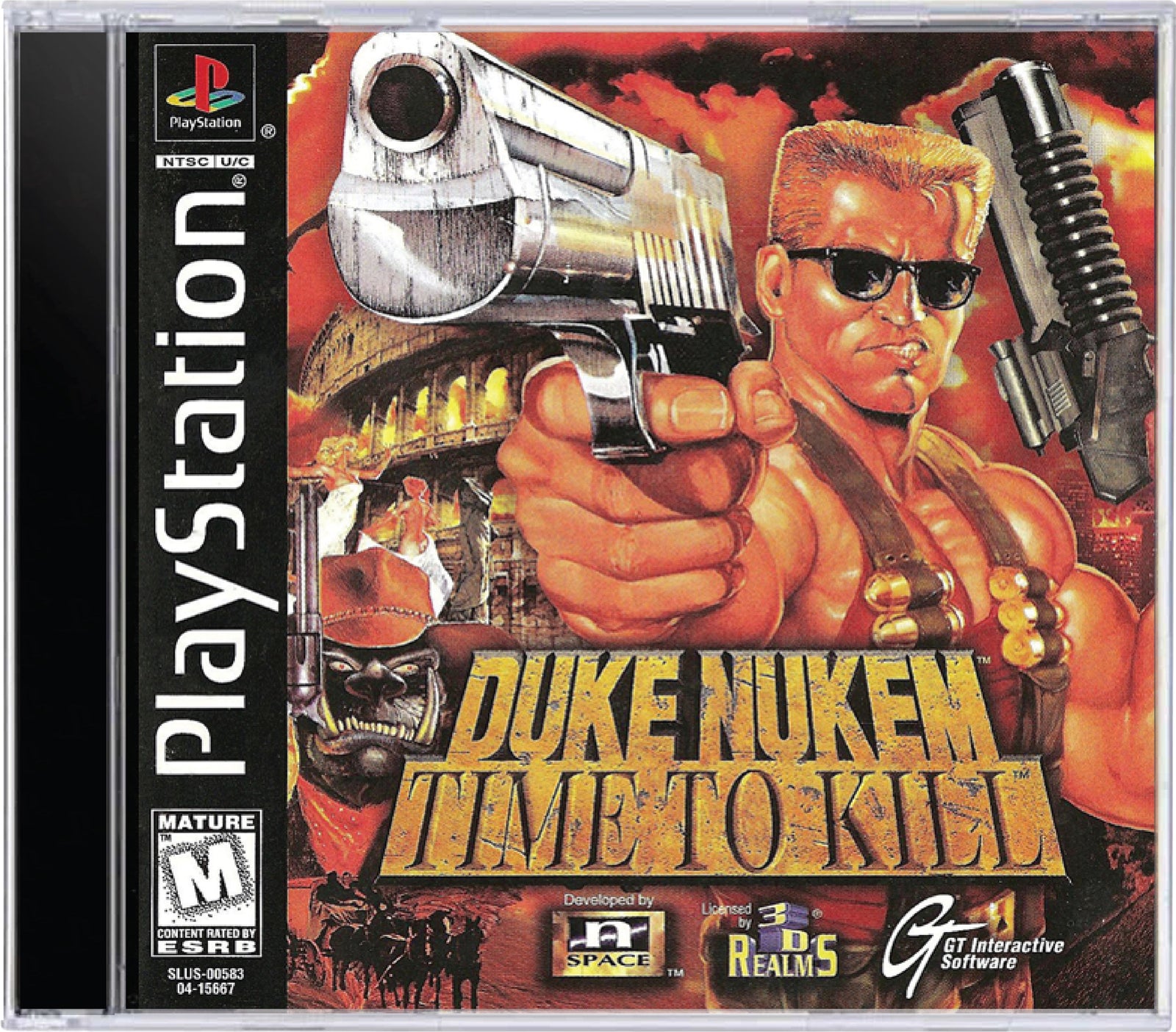 Duke Nukem Time to Kill for Sony PlayStation 1 (PS1) | TVGC