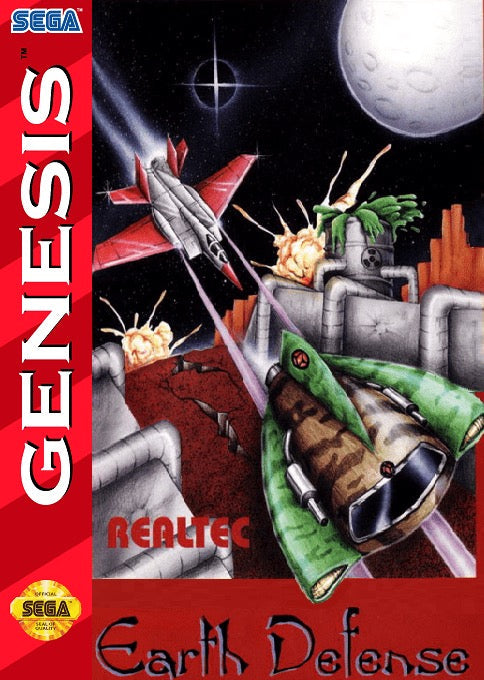 Earth Defense for Sega Genesis | TVGC
