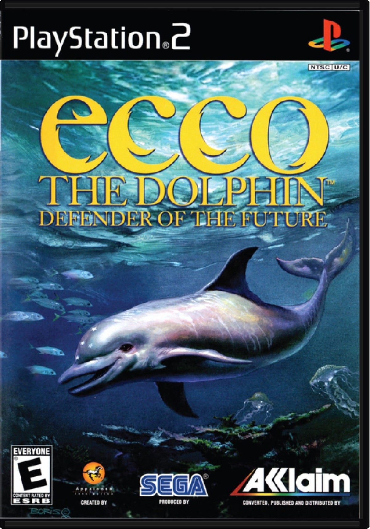 Ecco the Dolphin Defender of the Future for Sony PlayStation 2 (PS2) | TVGC