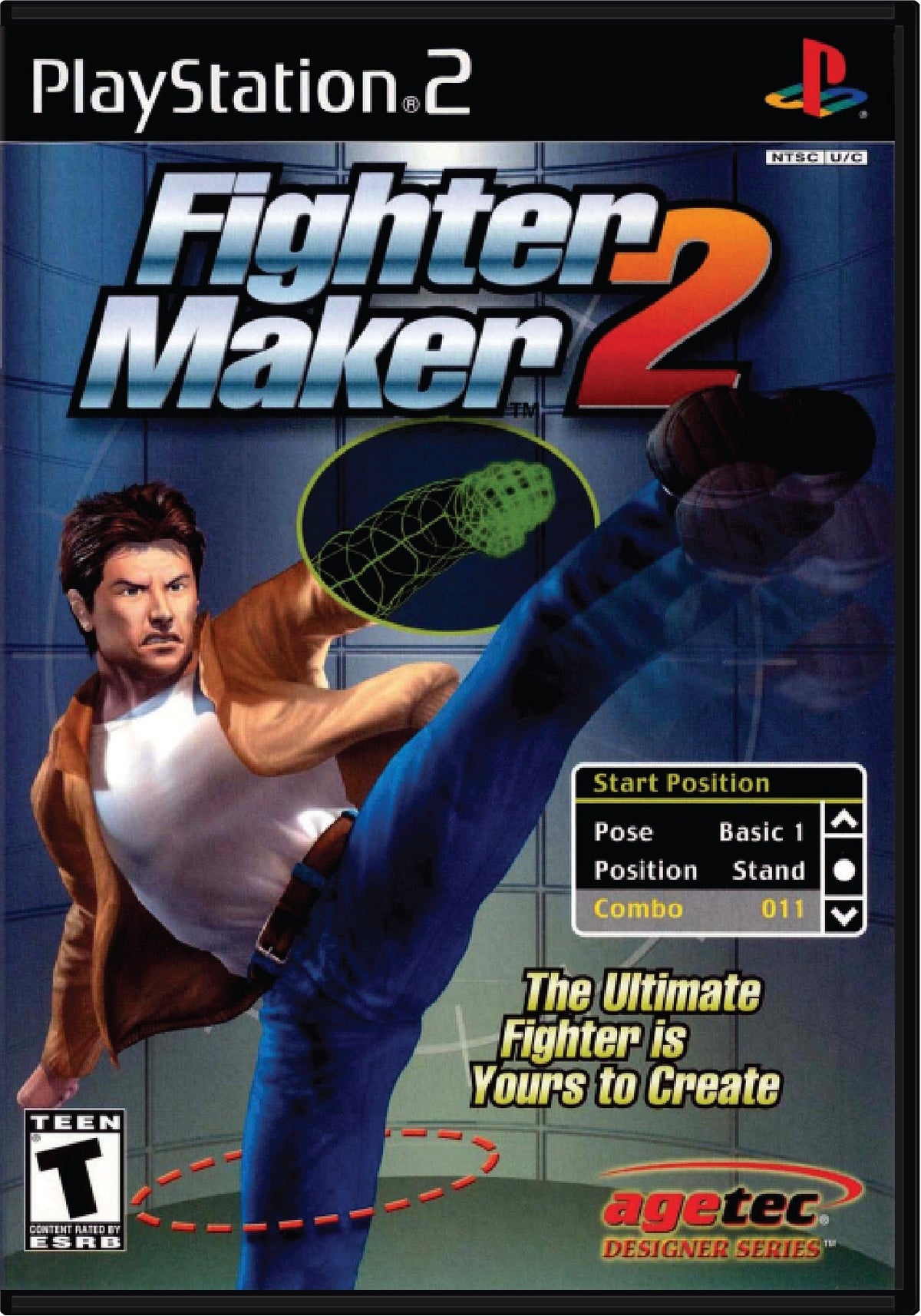 Fighter Maker 2 for Sony PlayStation 2 (PS2) | TVGC