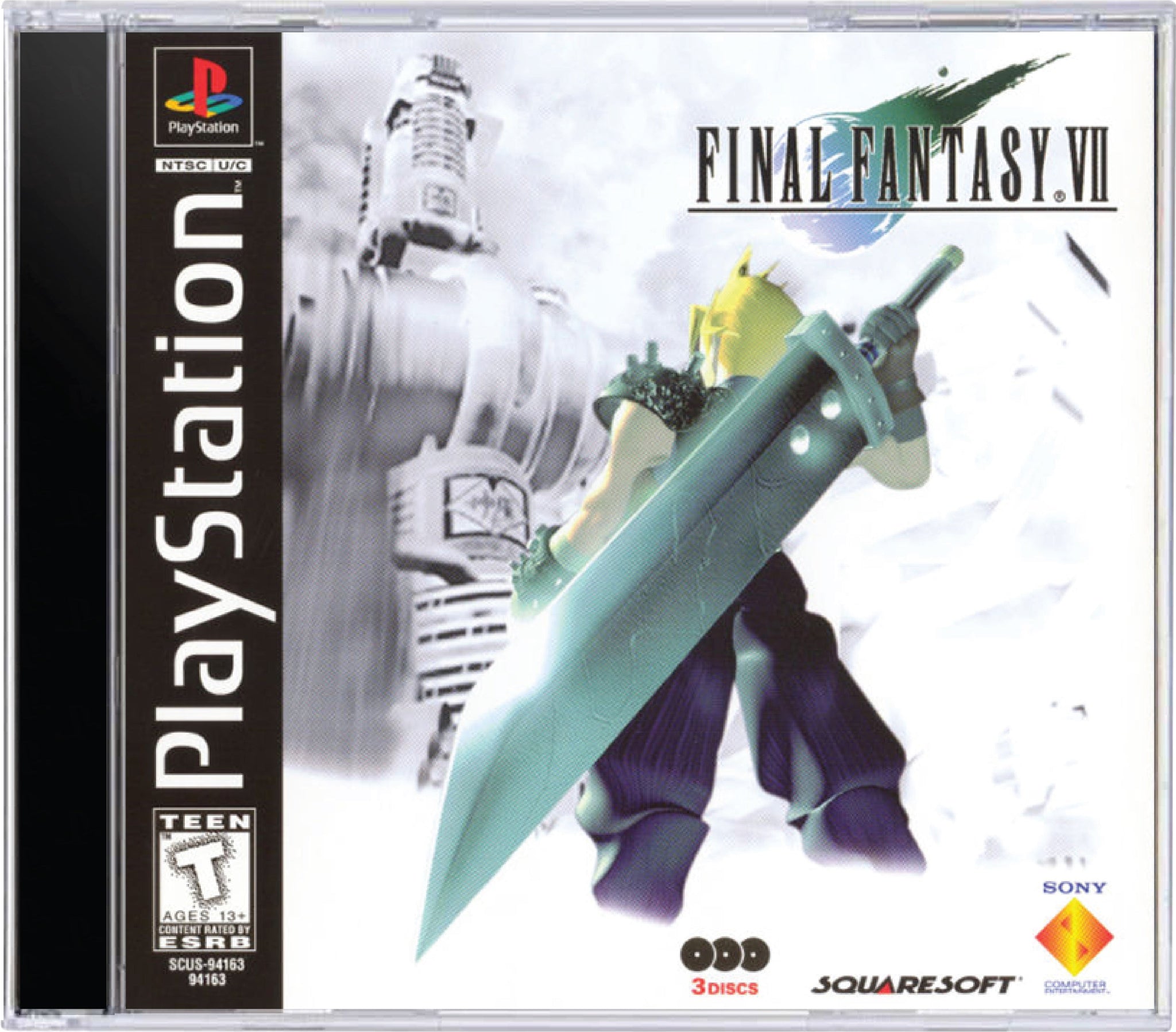 Final Fantasy VII for Sony PlayStation 1 (PS1) | TVGC