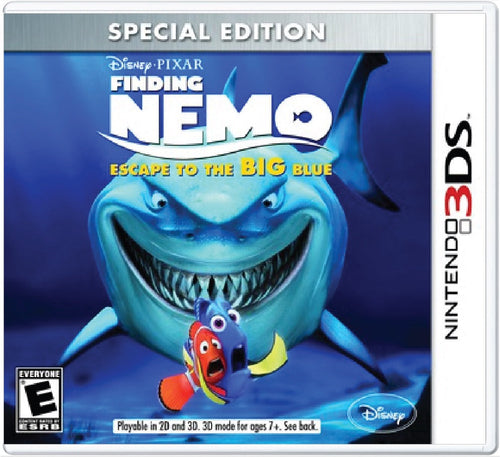 Finding Nemo Escape To The Big Blue for Nintendo 3DS | TVGC