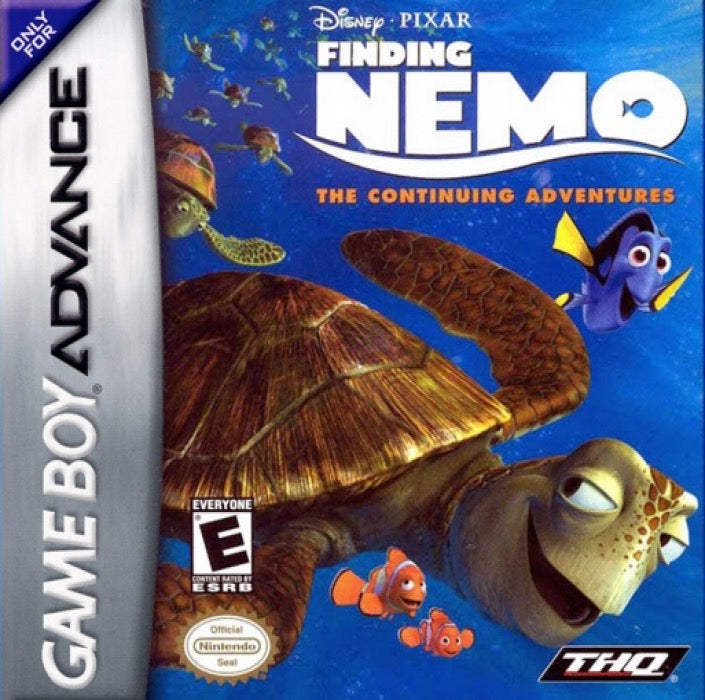 Finding Nemo The Continuing Adventures for Nintendo Game Boy Advance | TVGC