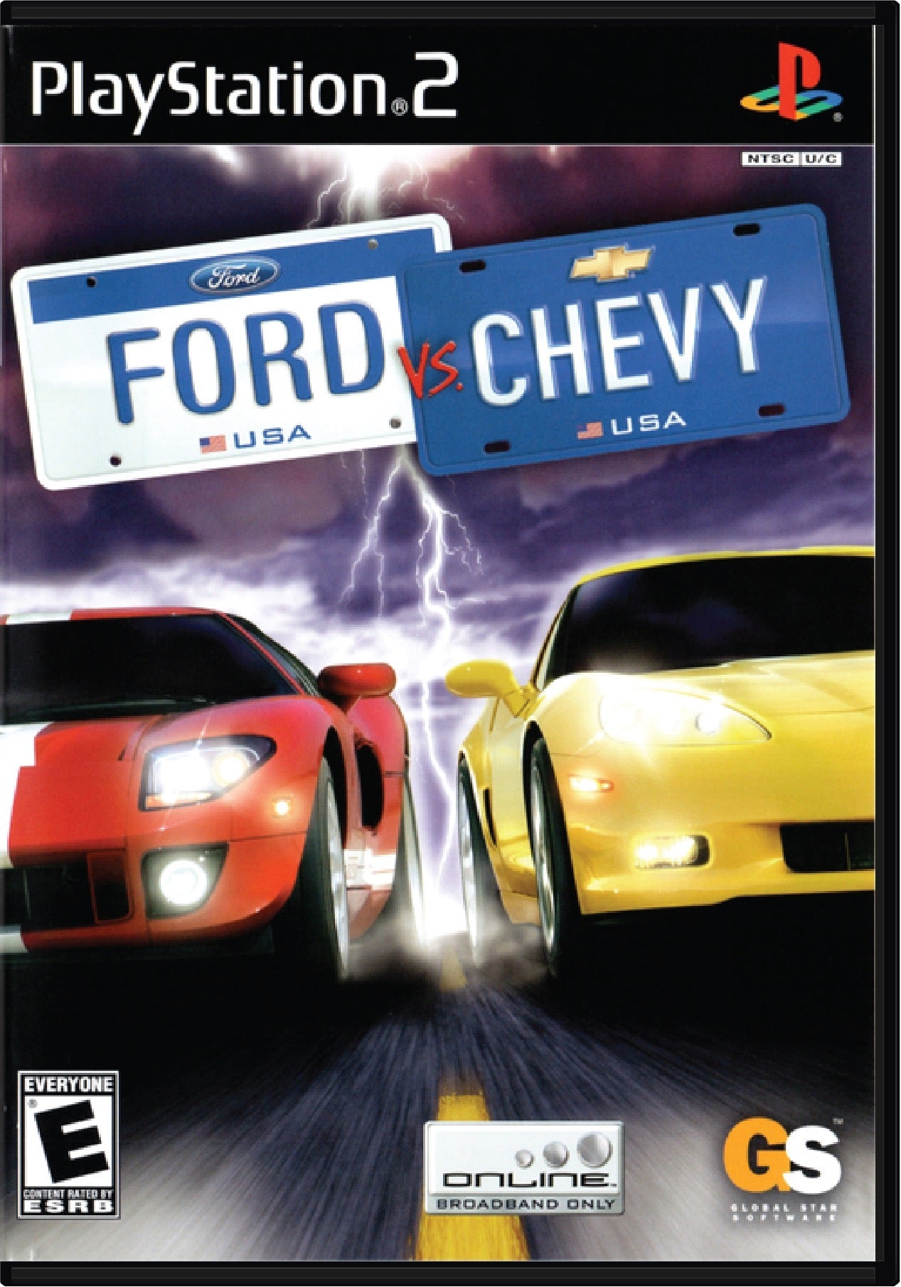 Ford vs Chevy for Sony PlayStation 2 (PS2) | TVGC