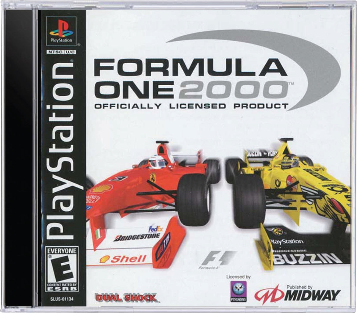 Formula One 2000 for Sony PlayStation 1 (PS1) | TVGC