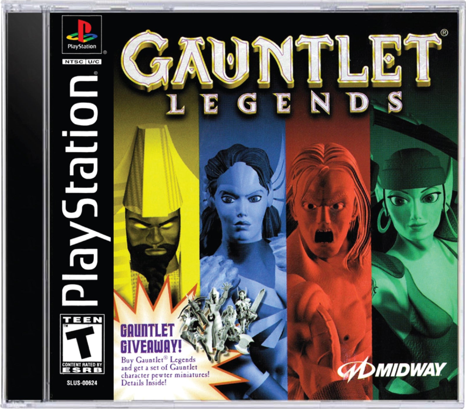 Gauntlet Legends for Sony PlayStation 1 (PS1) | TVGC