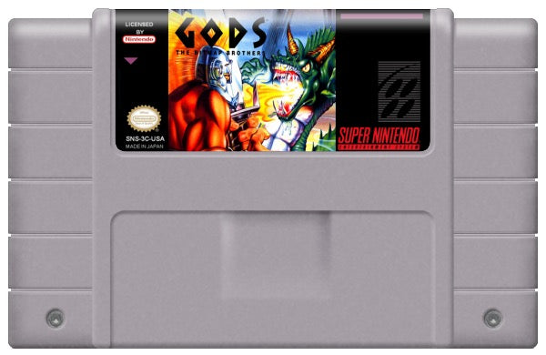 Gods for Nintendo SNES | TVGC