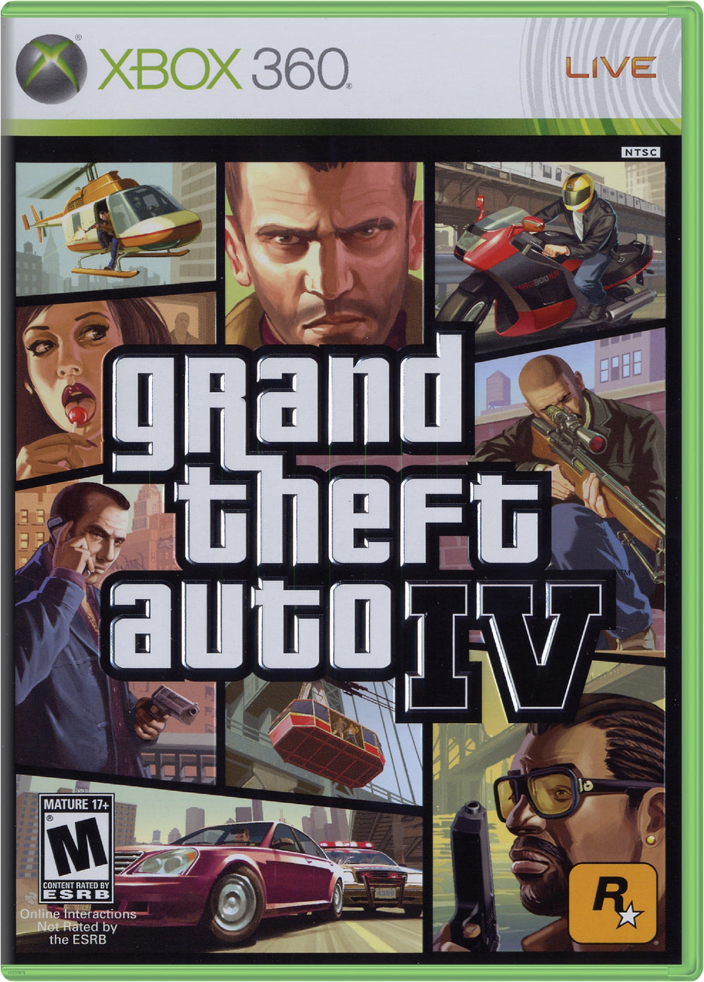 Grand Theft Auto GTA IV for Microsoft Xbox 360 | TVGC