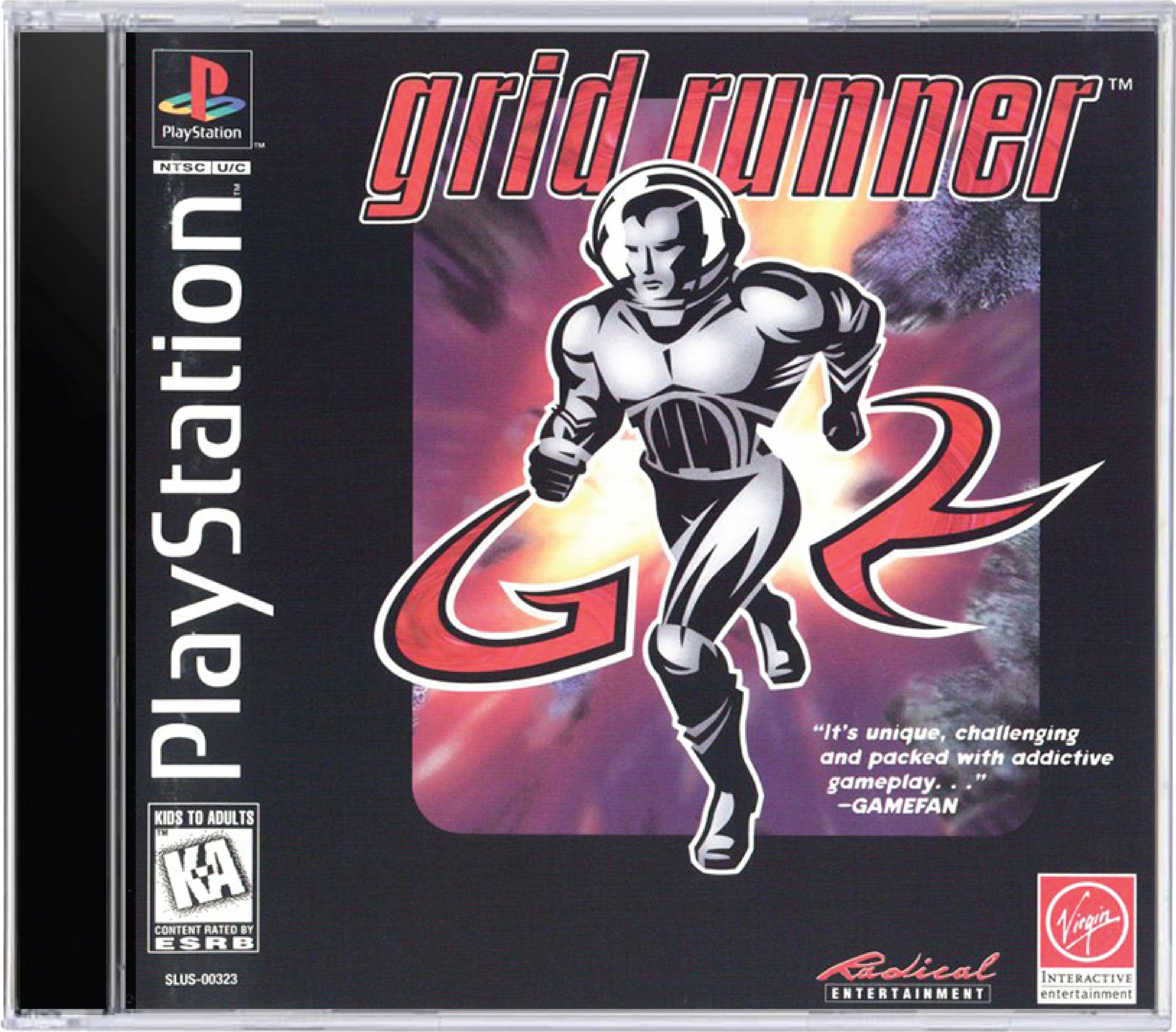 Grid Runner for Sony PlayStation 1 (PS1) | TVGC