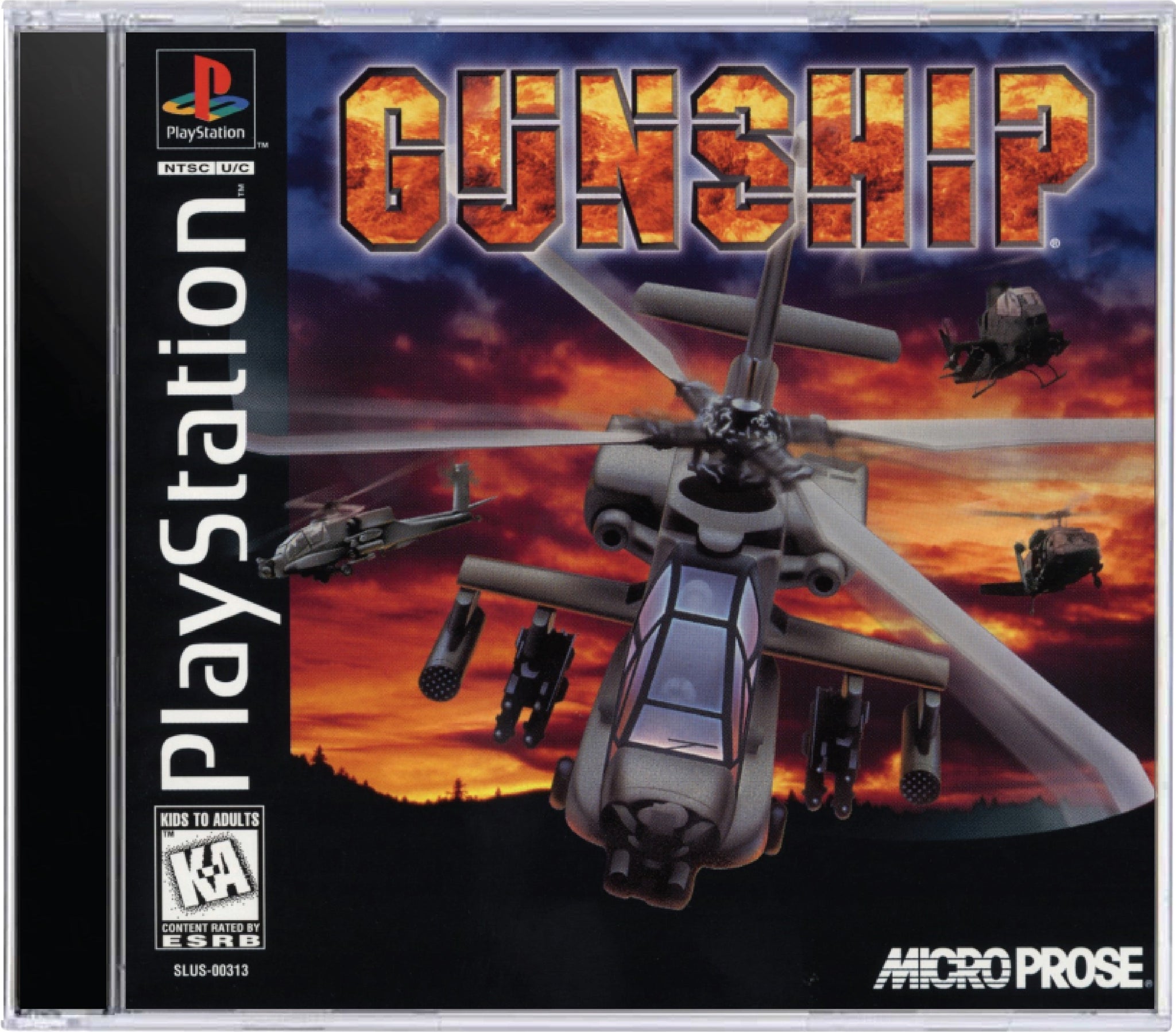 Gunship for Sony PlayStation 1 (PS1) | TVGC