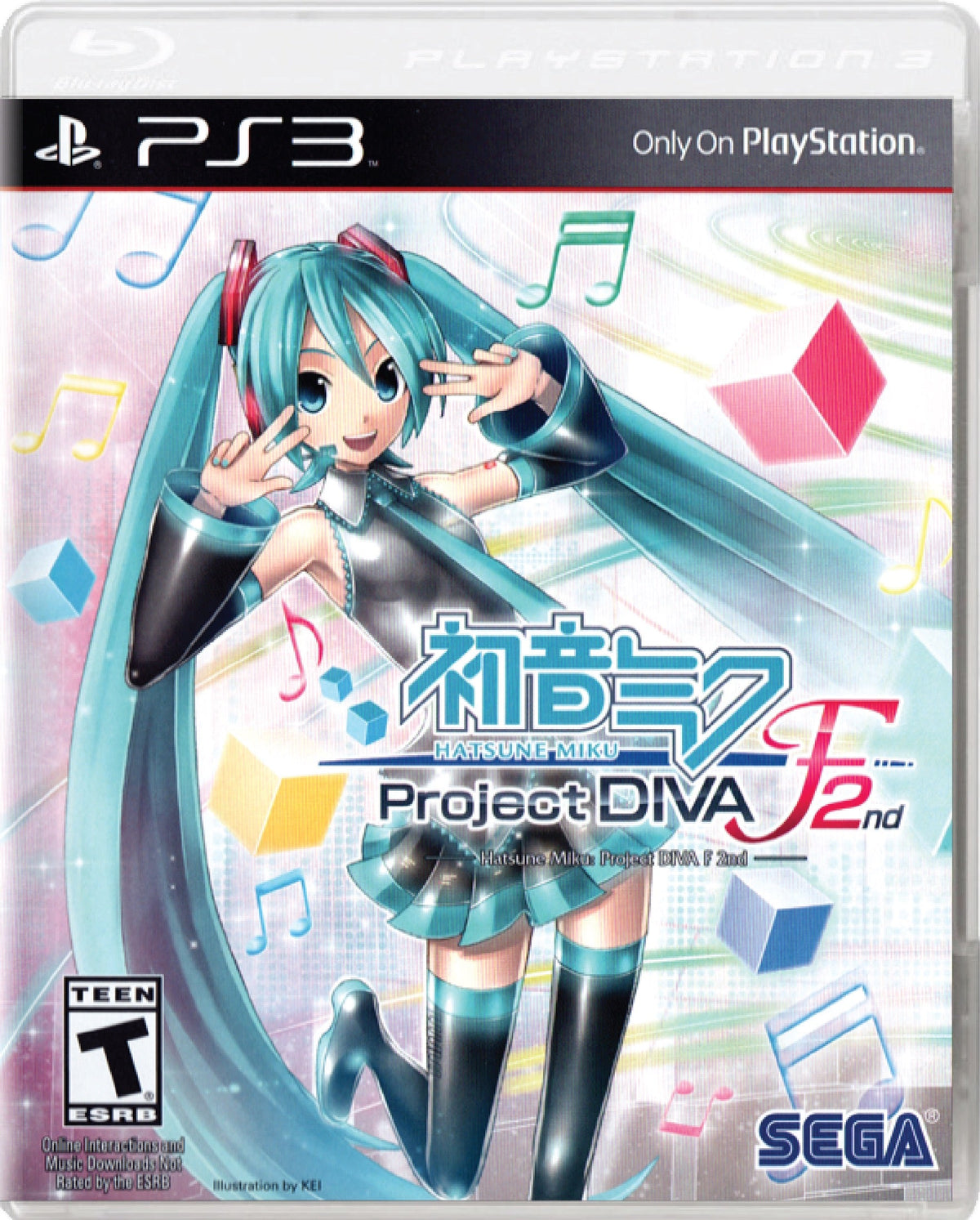 Hatsune Miku Project DIVA F 2nd for Sony PlayStation 3 (PS3) | TVGC