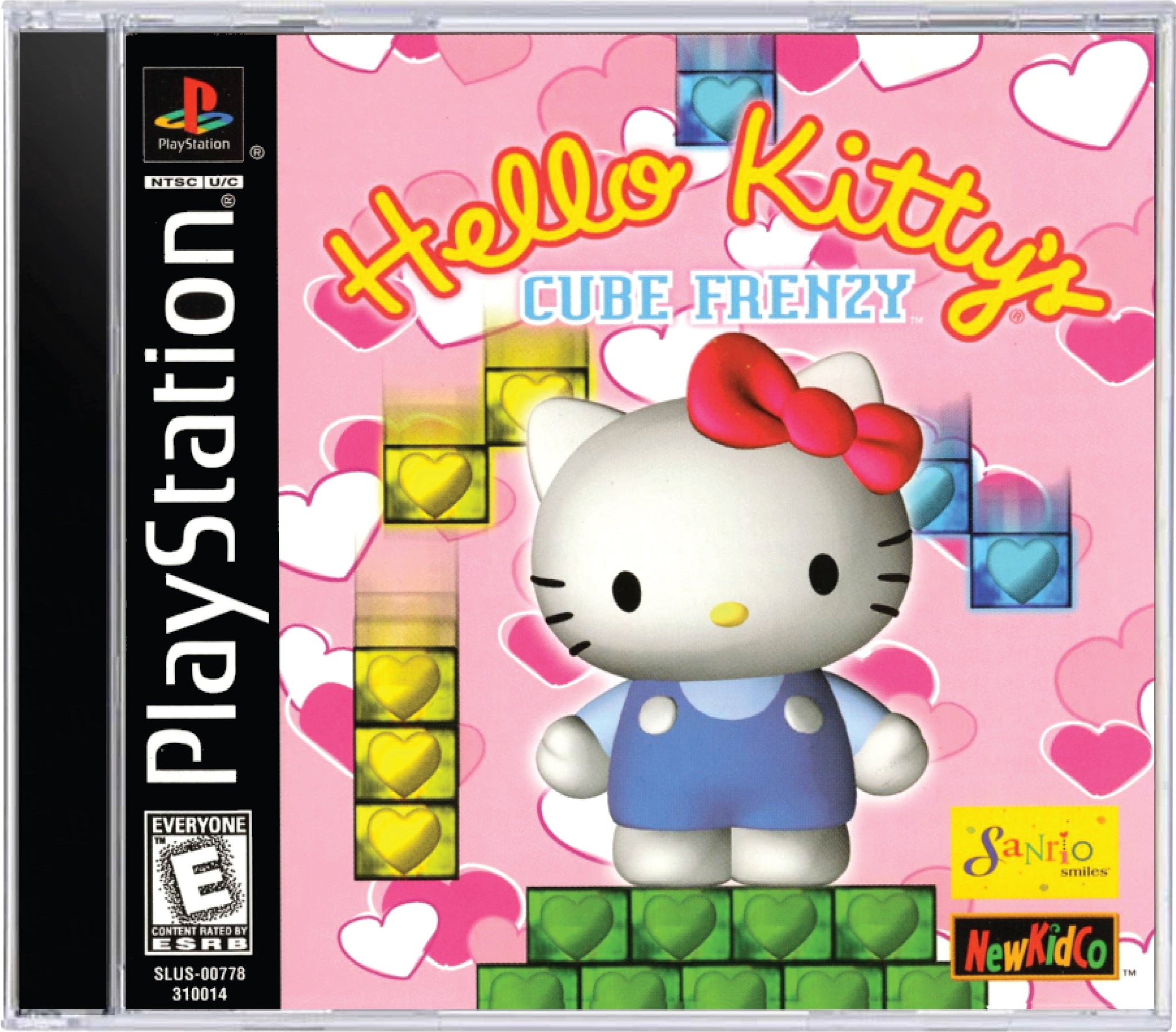 Hello Kitty Cube Frenzy for Sony PlayStation 1 (PS1) | TVGC