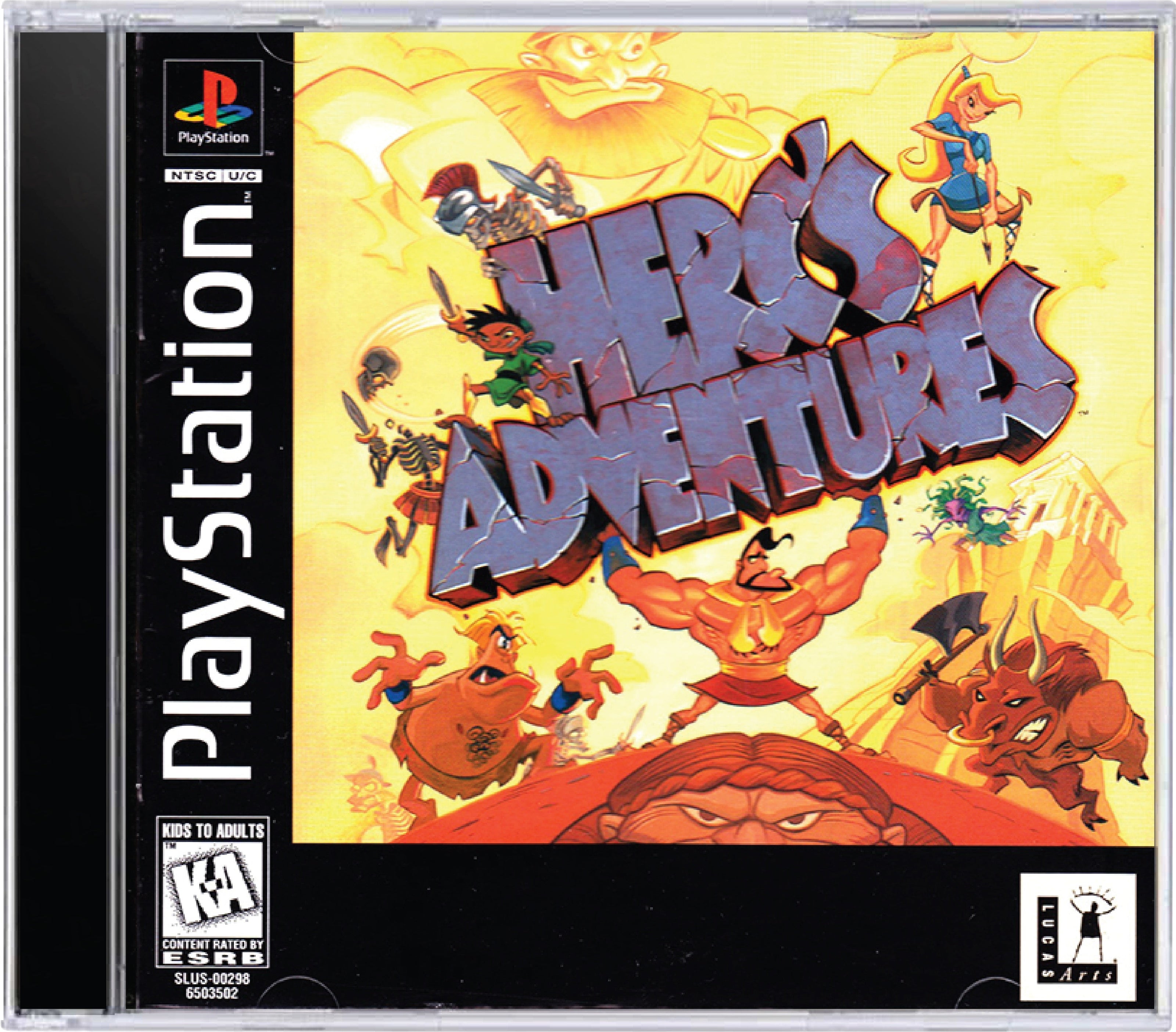 Herc's Adventures for Sony PlayStation 1 (PS1) | TVGC