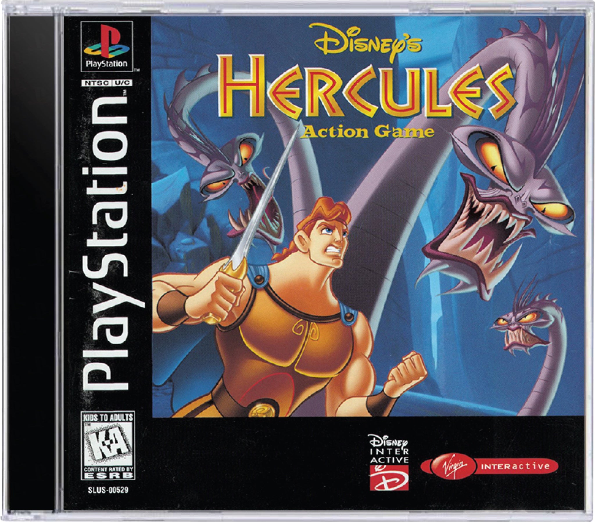 Hercules for Sony PlayStation 1 (PS1) | TVGC
