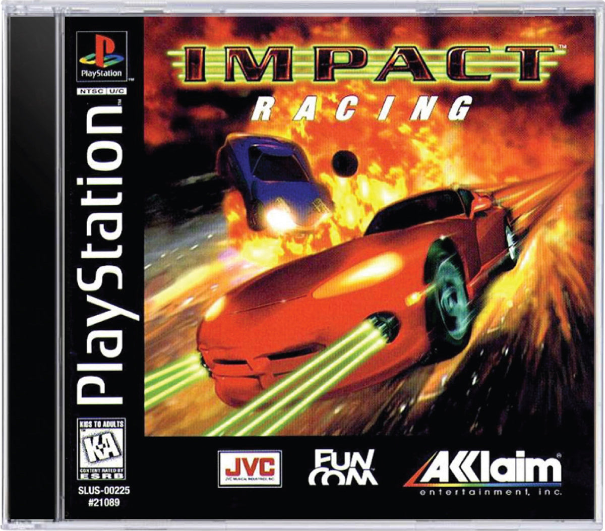 Impact Racing for Sony PlayStation 1 (PS1) | TVGC