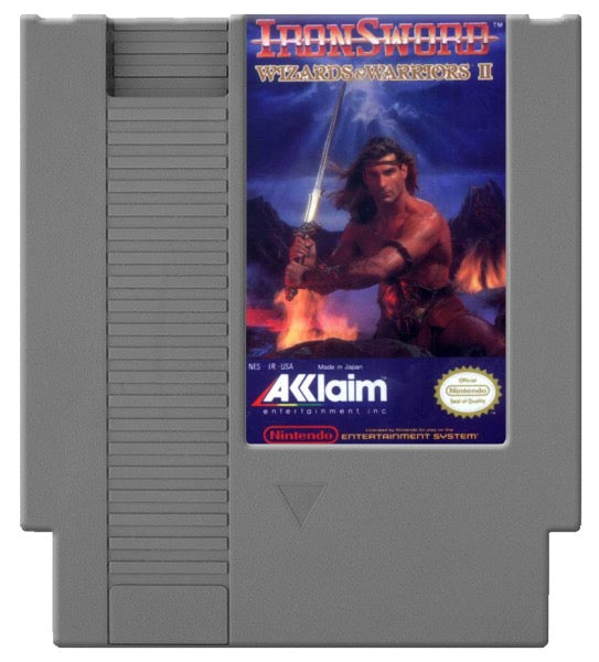 Iron Sword Wizards and Warriors II for Nintendo NES | TVGC