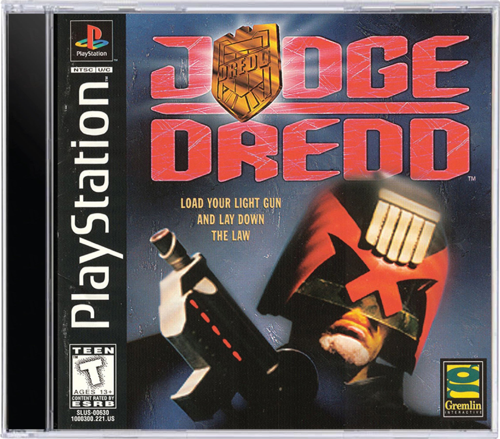 Judge Dredd for Sony PlayStation 1 (PS1) | TVGC