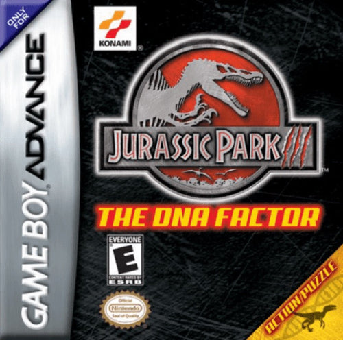Jurassic Park III DNA Factor for Nintendo Game Boy Advance | TVGC
