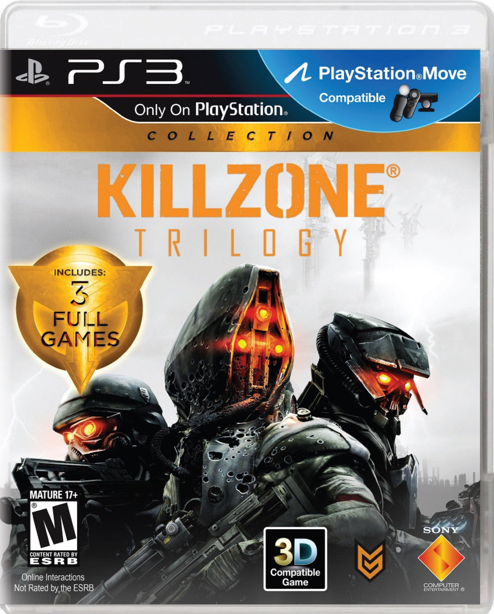 Killzone Trilogy Collection for Sony PlayStation 3 (PS3) | TVGC