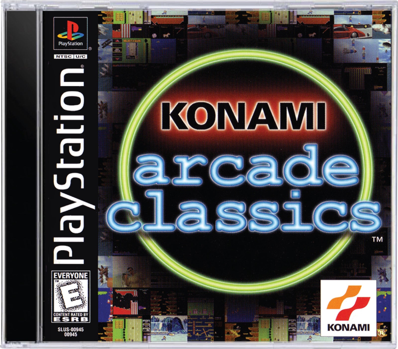 Konami Arcade Classics for Sony PlayStation 1 (PS1) | TVGC