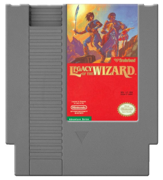 Legacy of the Wizard for Nintendo NES | TVGC