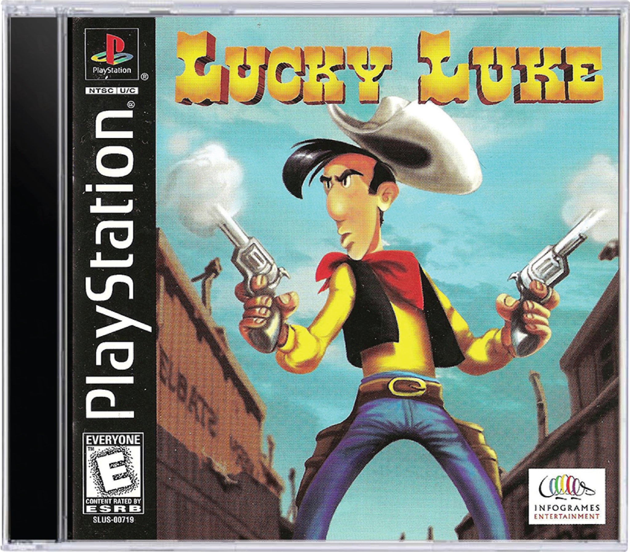 Lucky Luke for Sony PlayStation 1 (PS1) | TVGC