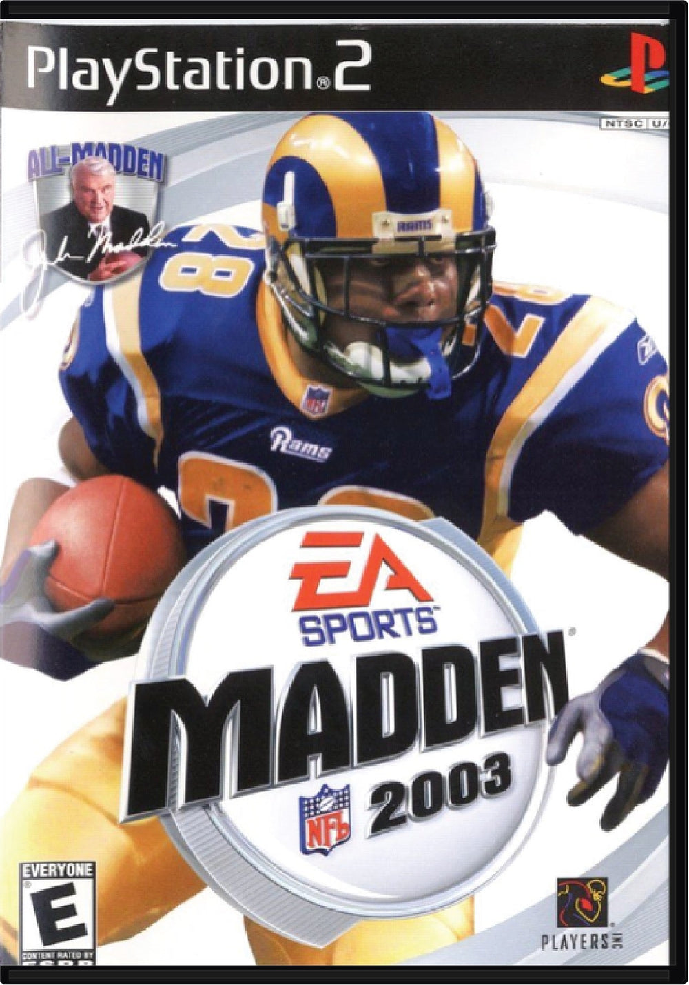 Madden NFL 2003 for Sony PlayStation 2 (PS2) | TVGC
