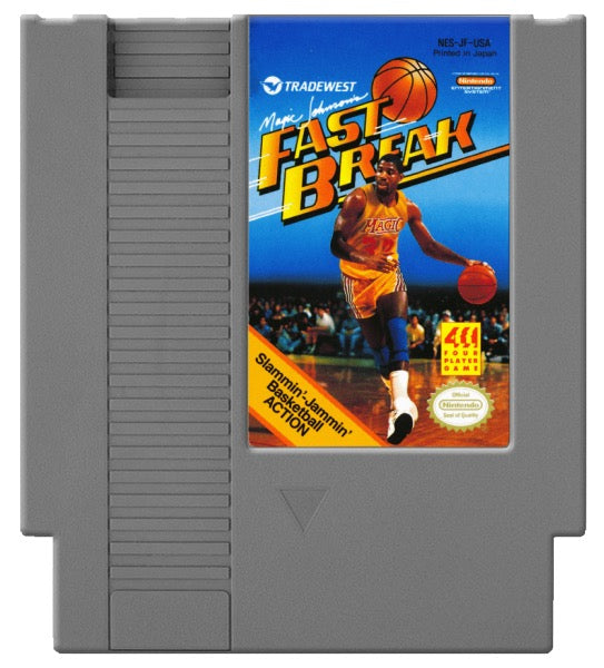 Magic Johnson's Fast Break for Nintendo NES | TVGC