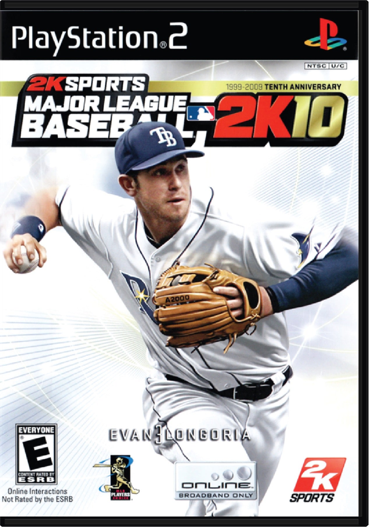 Major League Baseball 2K10 for Sony PlayStation 2 (PS2) | TVGC