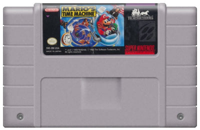 Mario's Time Machine for Nintendo SNES | TVGC