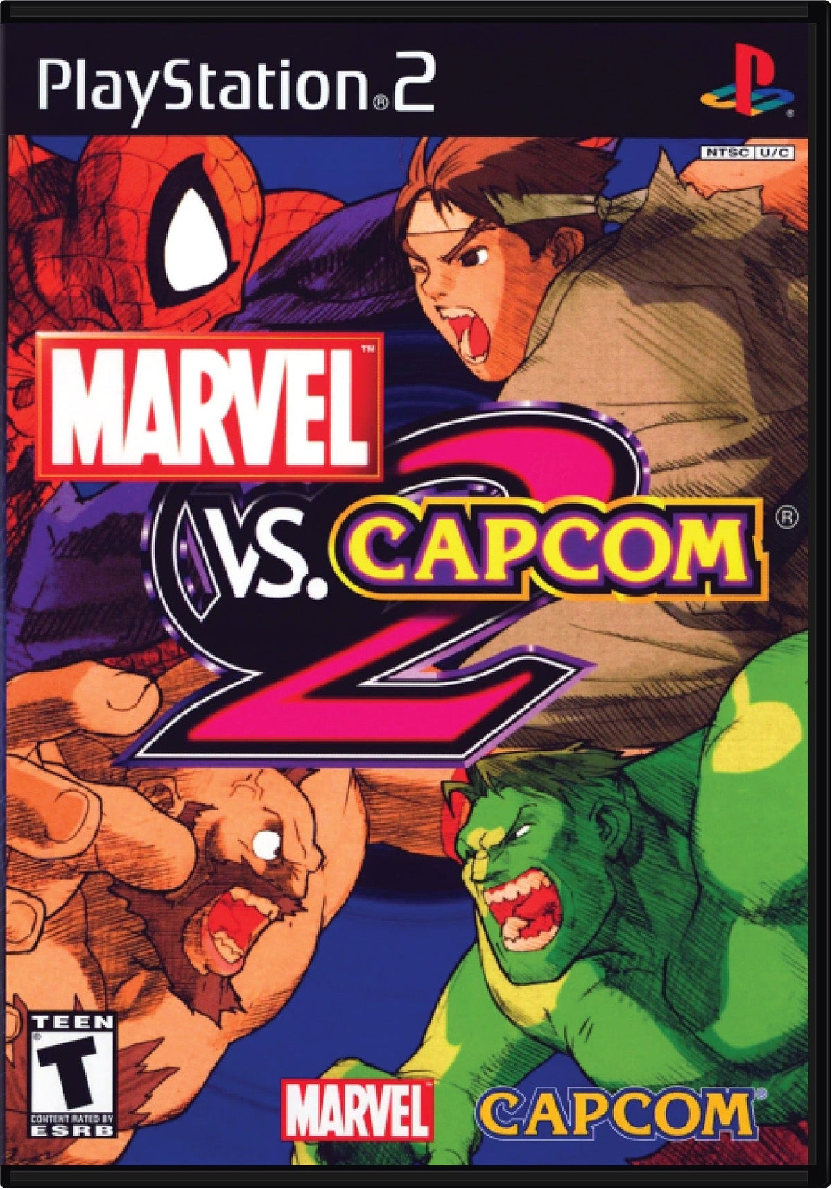 Marvel vs Capcom 2 for Sony PlayStation 2 (PS2) | TVGC