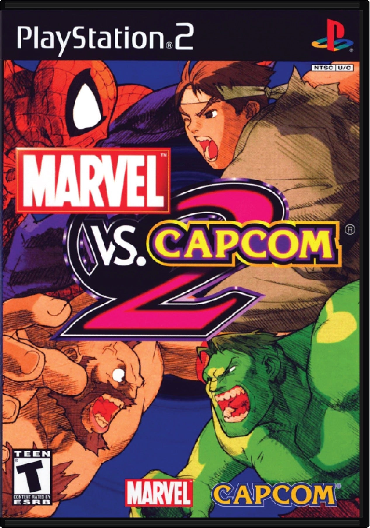Marvel vs Capcom 2 for Sony PlayStation 2 (PS2) | TVGC
