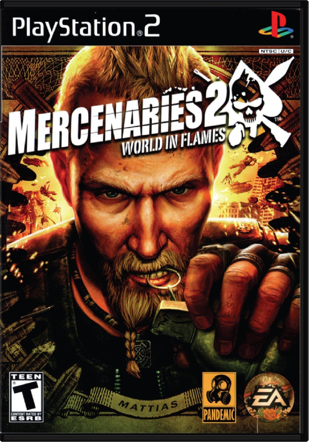 Mercenaries 2 World in Flames for Sony PlayStation 2 (PS2) | TVGC