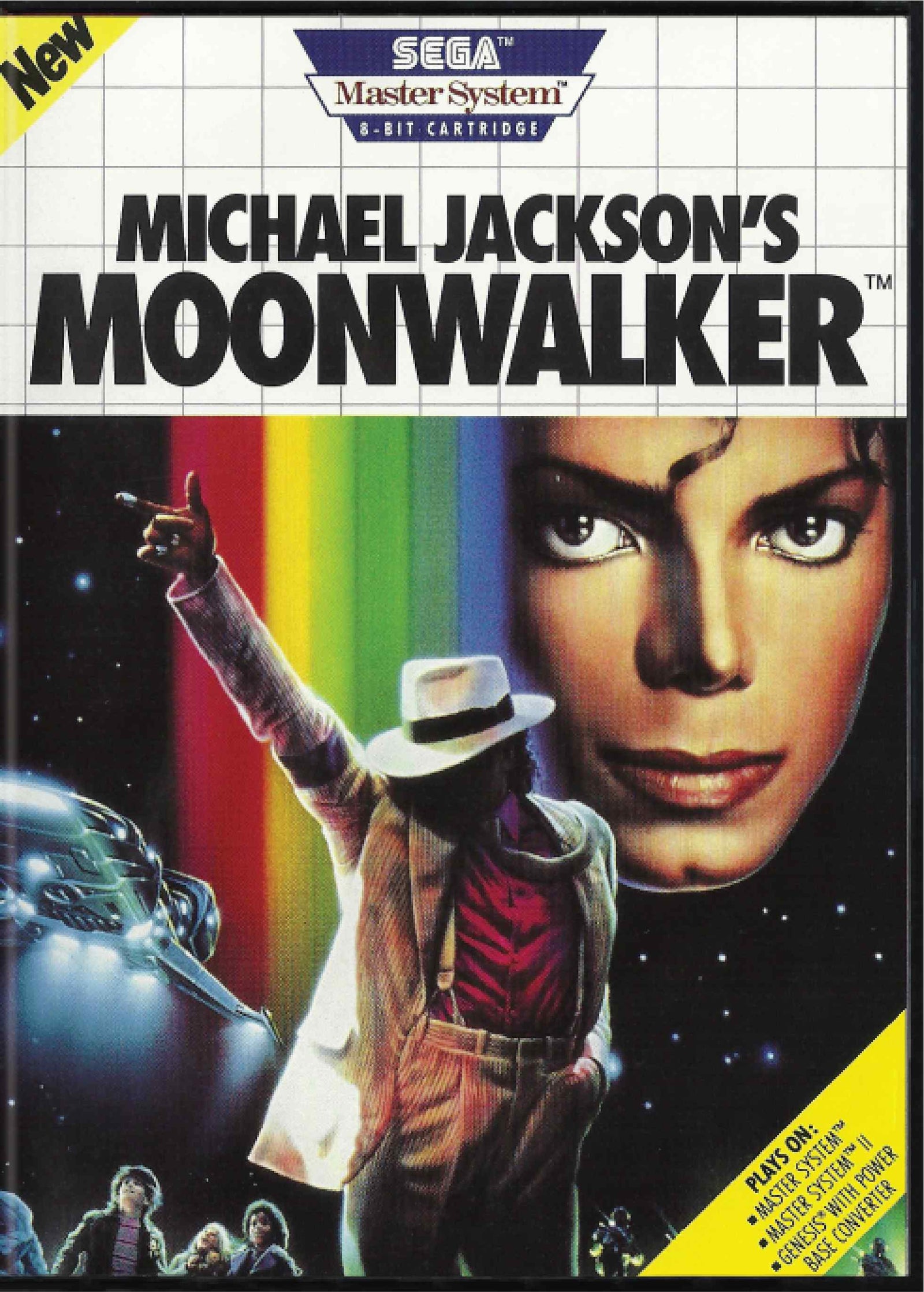 Michael Jackson's Moonwalker for Sega Master System | TVGC