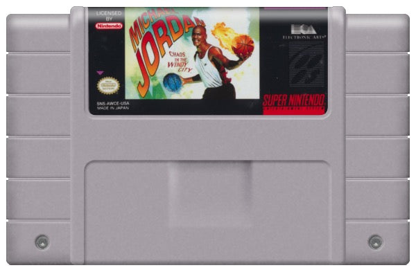 Michael Jordan Chaos in the Windy City for Nintendo SNES | TVGC