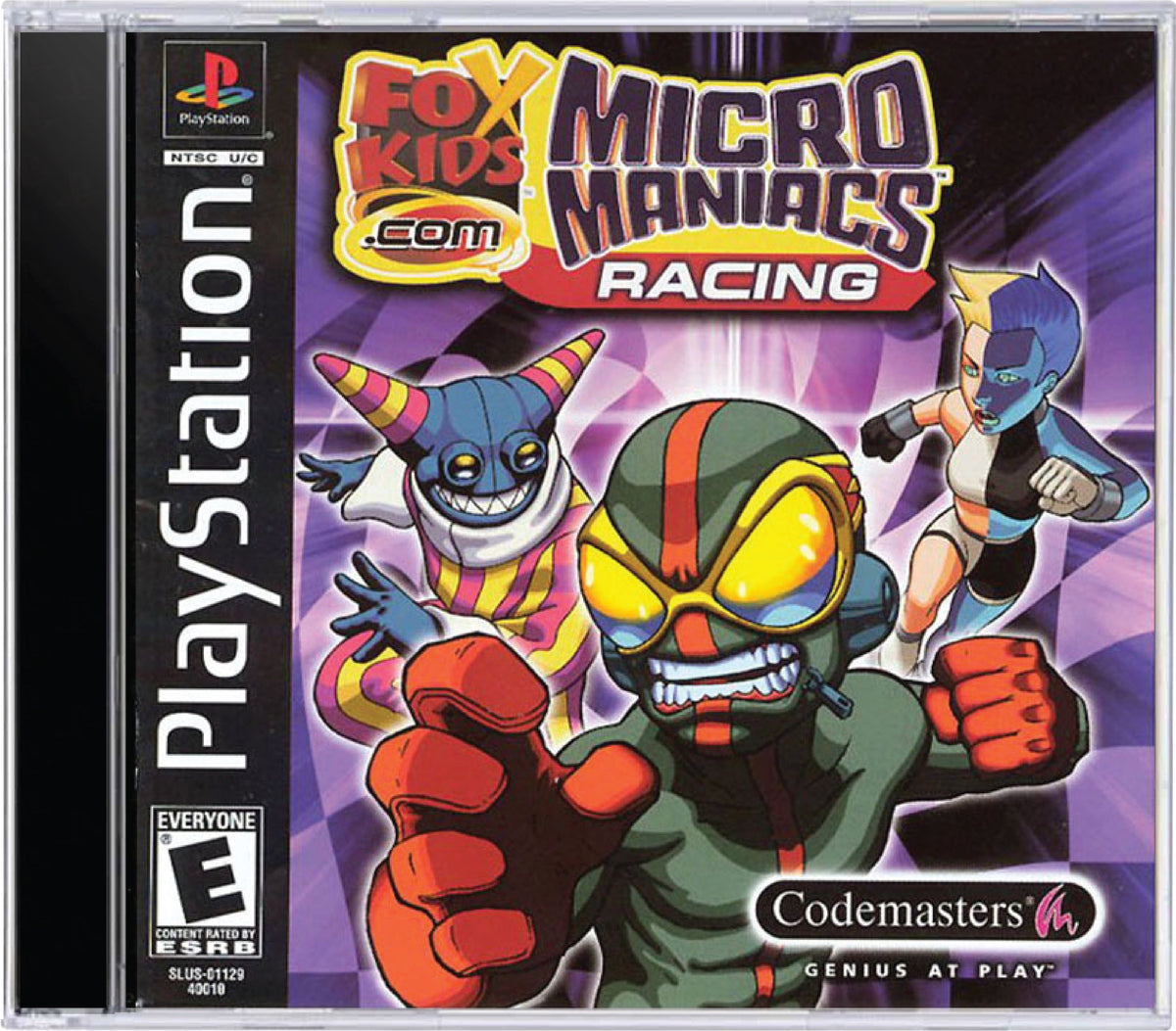 Micro Maniacs Racing for Sony PlayStation 1 (PS1) | TVGC