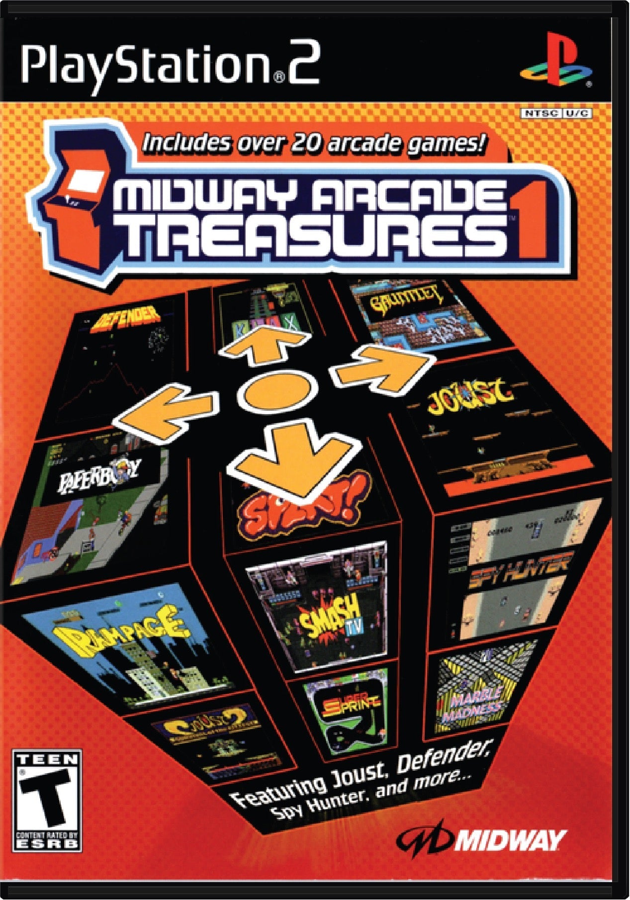 Midway Arcade Treasures for Sony PlayStation 2 (PS2) | TVGC
