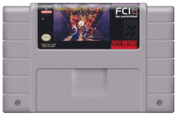Might and Magic III Isles of Terra for Nintendo SNES | TVGC